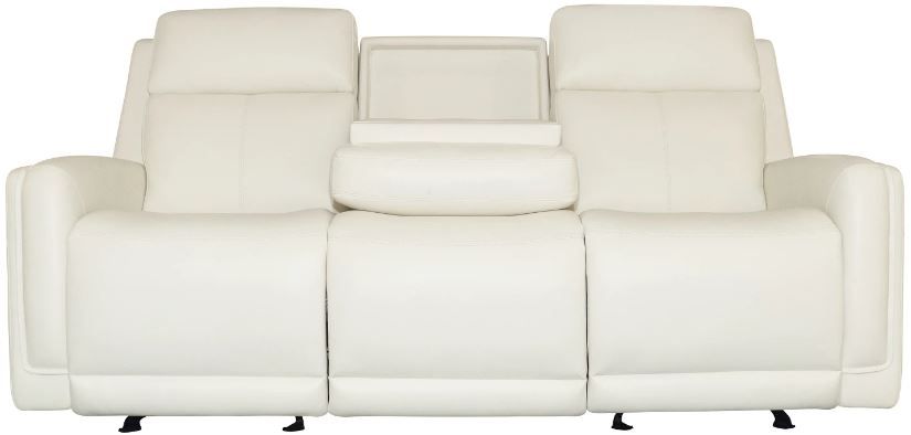 Flexsteel® Alister Porcelain Power Gliding Sofa with Console | Pieratt's