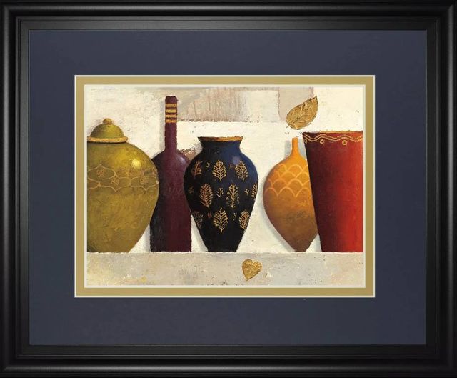 Classy Art Jeweled Vessels by J. Wiens Wall Art | Fischer Furniture ...
