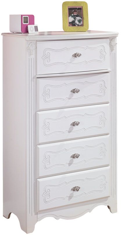 Signature Design by Ashley Exquisite White Youth Chest Farnham s Furniture Galleries Casper Wyoming