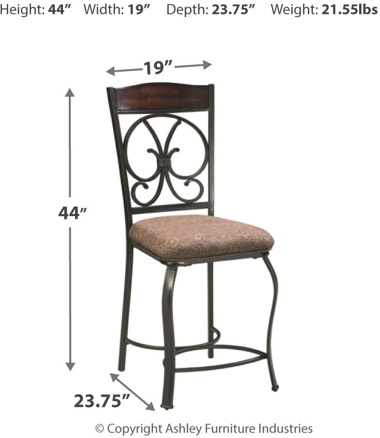 Signature Design by Ashley Glambrey 5 Piece Brown Counter Height Dining Table Set The Furniture Connection Rolla ND
