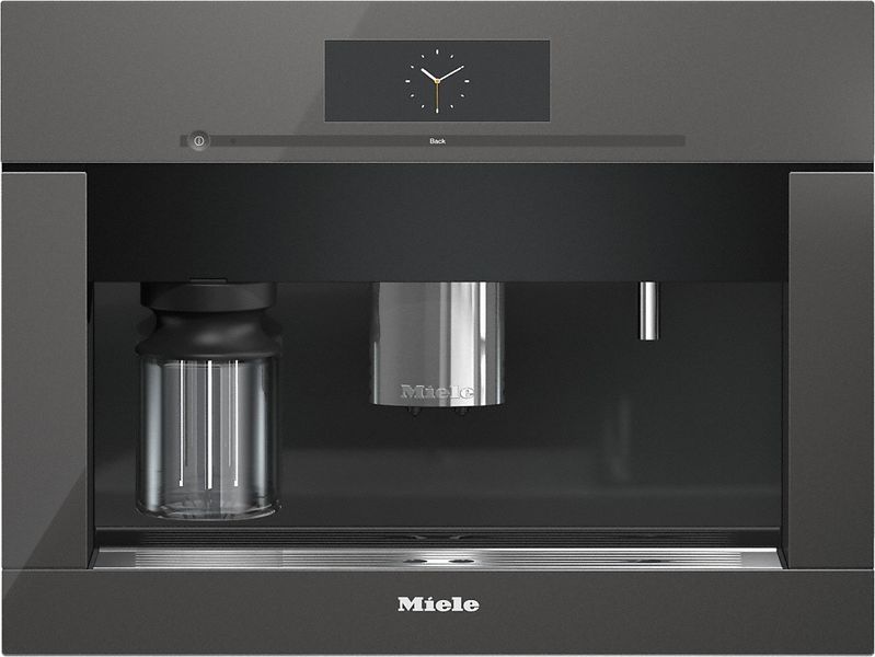Miele 23.44" Graphite Gray Built In Coffee Machine