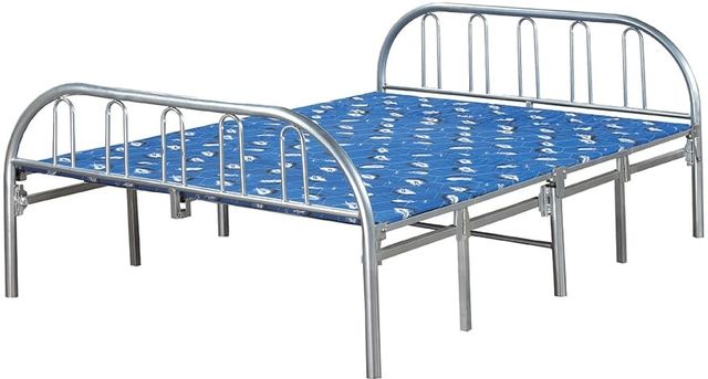 Titus Furniture Chrome 54" Full Folding Bed | Roszell's Furnishings