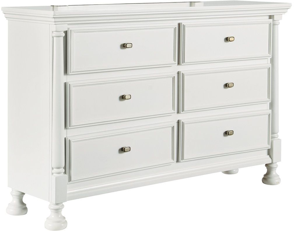 Signature Design by Ashley Kaslyn White Dresser Farnham s Furniture Galleries Casper Wyoming
