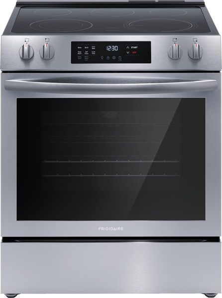 Frigidaire® 30" Stainless Steel Freestanding Electric Range | Barber ...