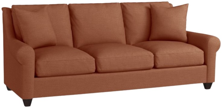 Bassett Furniture Customizable BenchMade Ellery Sofa Ottoville Hardware Furniture Company Ottoville OH