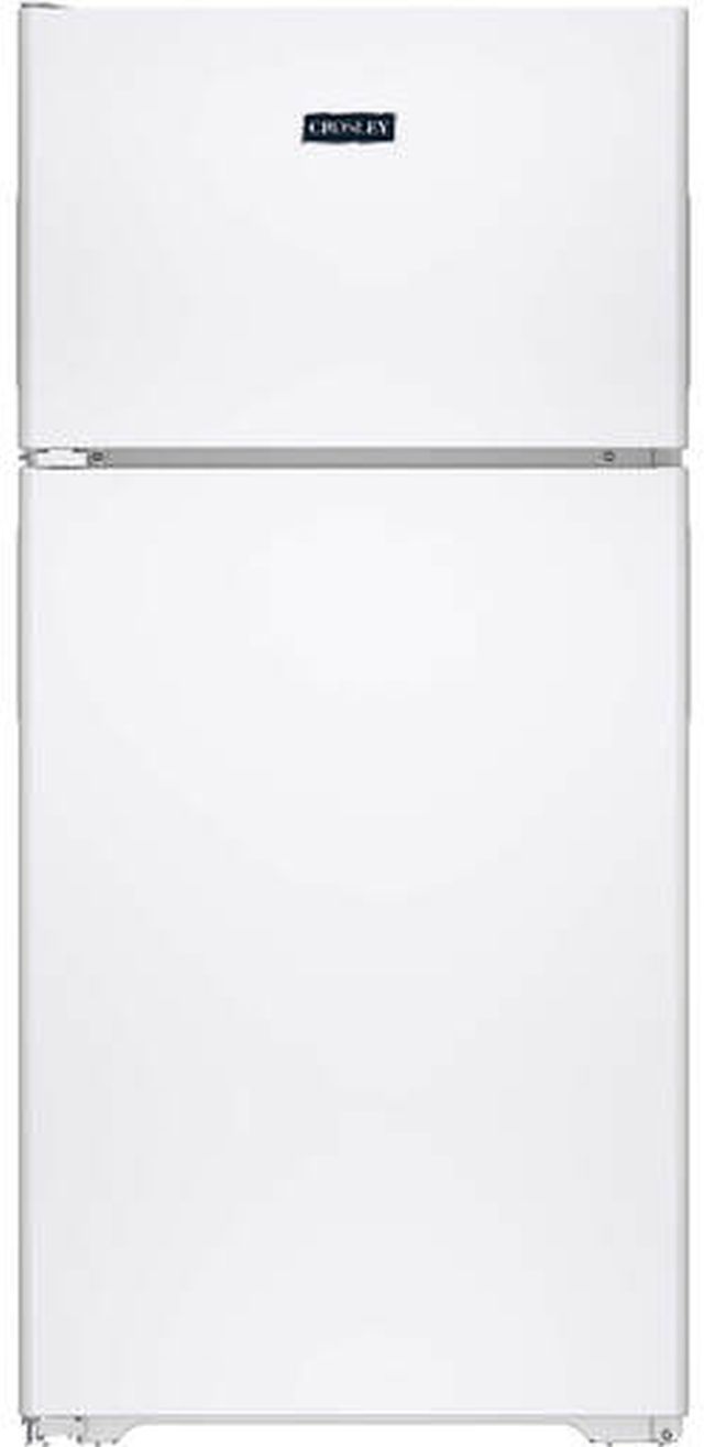 Crosley® 28 in. 15.6 Cu. Ft. White Top Mount Refrigerator | Bell's ...