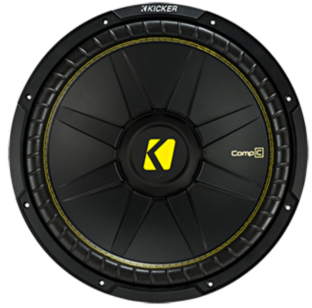 Kicker® CompC 12" 4-Ohm SVC Subwoofer-44CWCS124 | Sisters Sleep Gallery ...