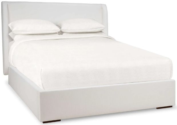 Bramble Luxor Upholstered Queen Panel Bed | Miskelly Furniture