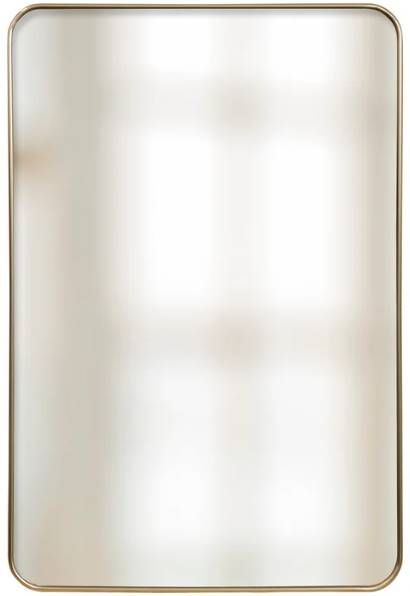 StyleCraft Gold Rectangular 24" Mirror | Fischer Furniture | Rapid City, SD