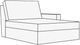 Fusion Furniture Britta Graystone Right-Arm Facing Chaise | Bob Mills ...