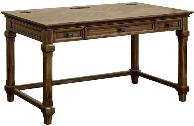 Martin Furniture Porter Natural Writing Desk | BlvdHome