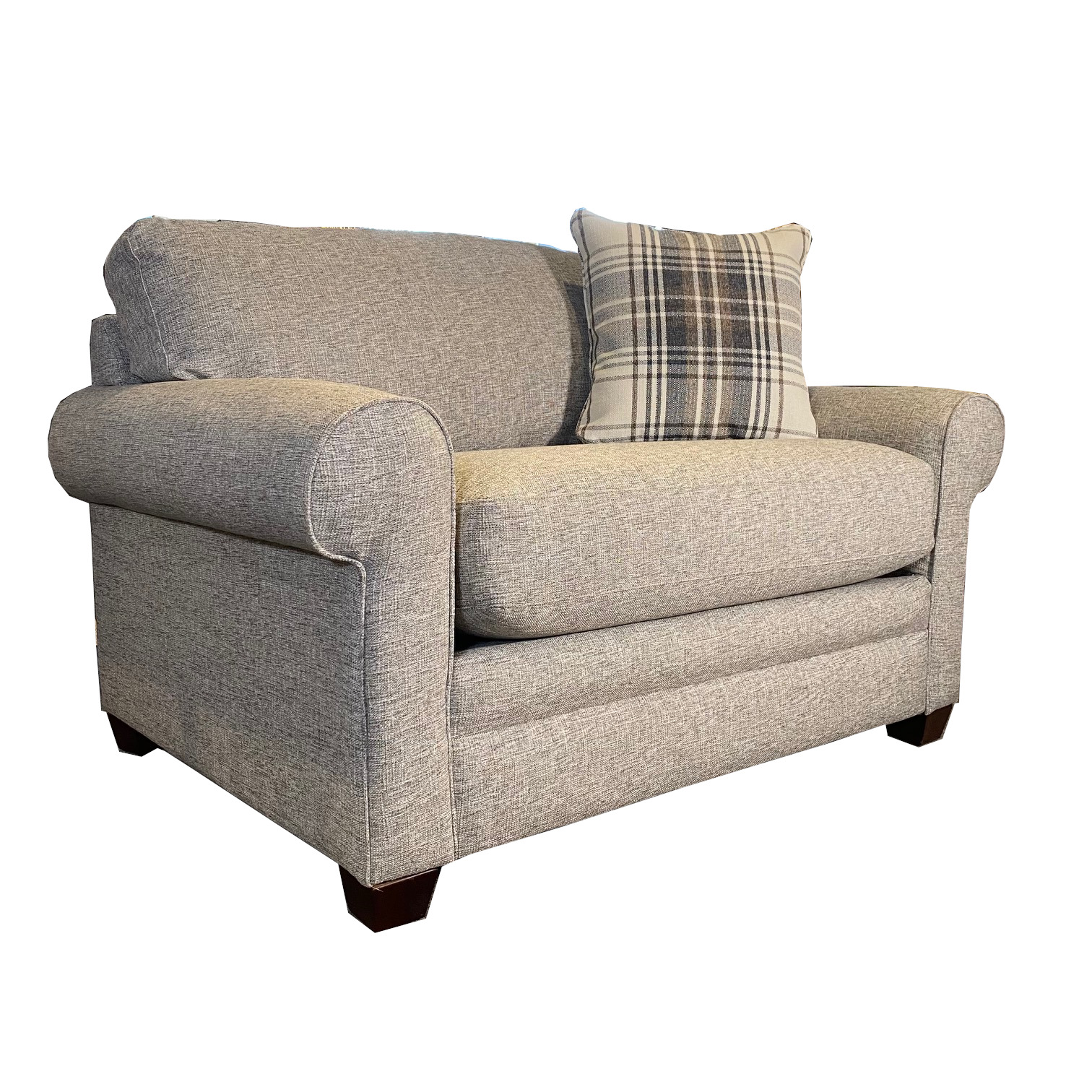 La Z Boy Olson Whisper Chair and a Half Kubin s Furniture Mattress St. Louis Michigan
