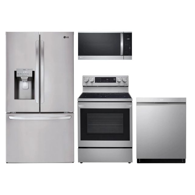 LG 4 Piece Kitchen Package-Stainless Steel | Masterson's Appliance