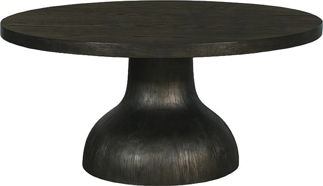 Magnussen Home® Bosley Dk Coffee Bean Round Cocktail Table | Comfort ...