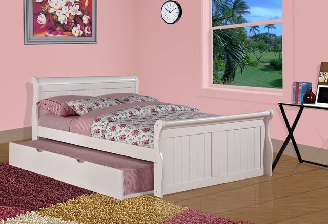 Donco Kids Full Sleigh Bed With Trundle Bed Colder s Milwaukee Area