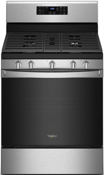 Whirlpool® 30" Stainless Steel Freestanding Gas Range | K & A Appliance ...