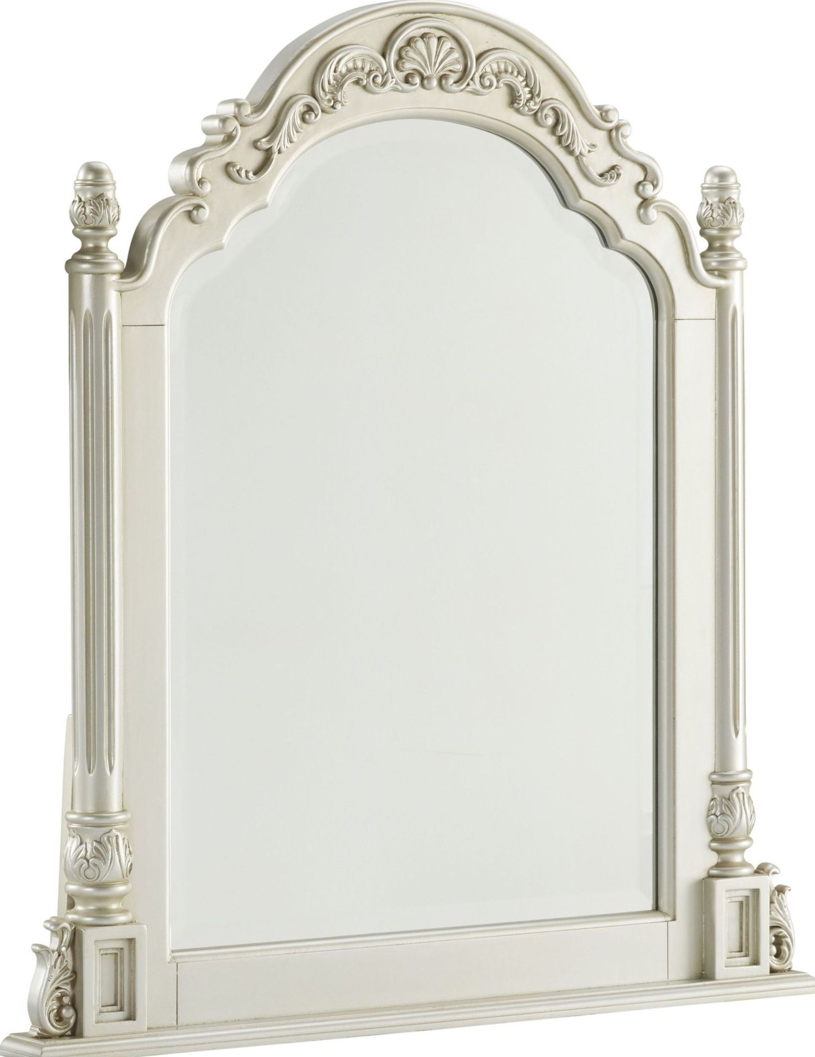 Signature Design by Ashley Cassimore Pearl Silver Vanity Mirror Gil s Furniture and SleepSource