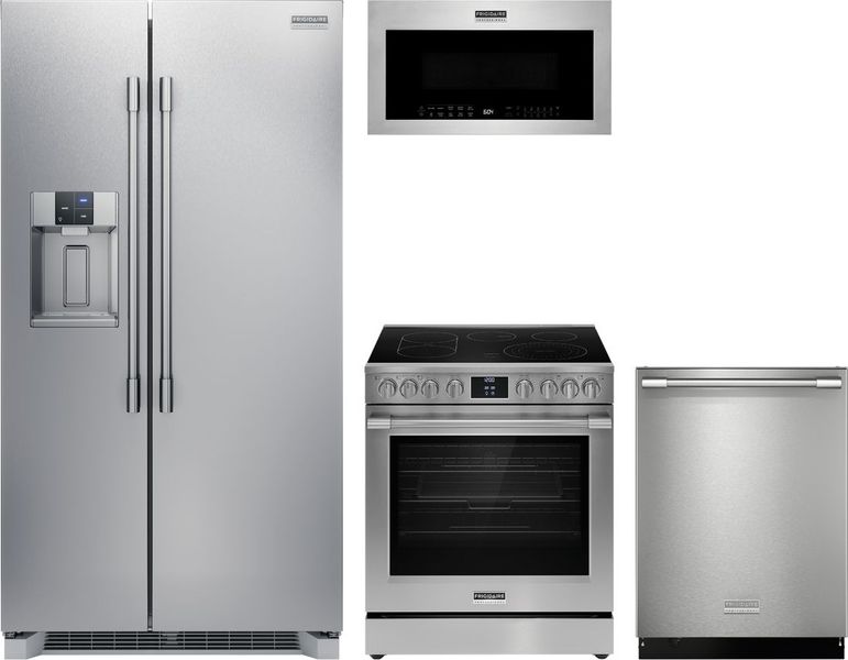 Frigidaire Professional® 4 Piece Stainless Steel Kitchen Package | Don ...