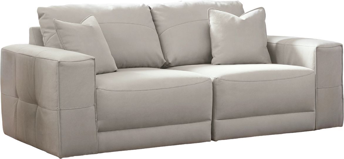 Benchcraft® Next-Gen Gaucho 2-Piece Gray Small Spaced Sectional | Lacks ...