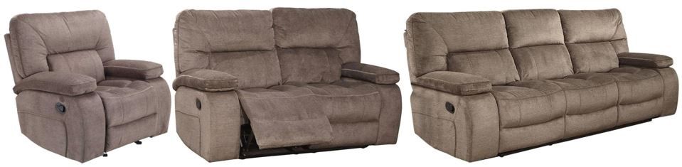 Parker House® Chapman 3-Piece Kona Manual Reclining Seating Set ...