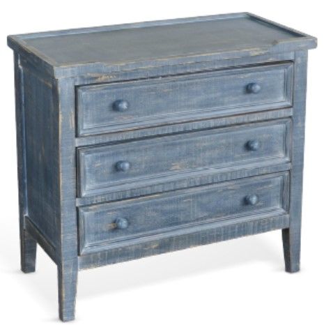 Sunny Designs™ Ocean Blue Side Chest | Fischer Furniture | Rapid City, SD