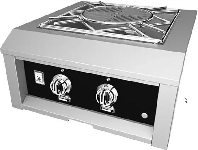 Hestan Control Panel Black Power Burner | Yale Appliance | Boston ...