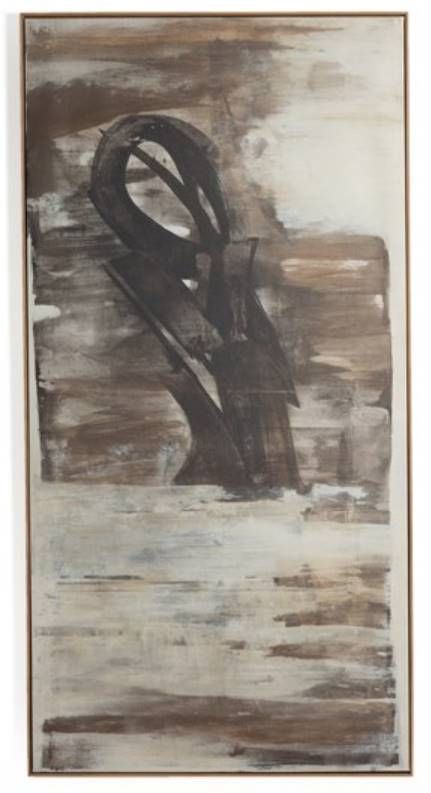 Four Hands Gray/Light Gray Illumination I By Matera-Vertical Grain Wall ...