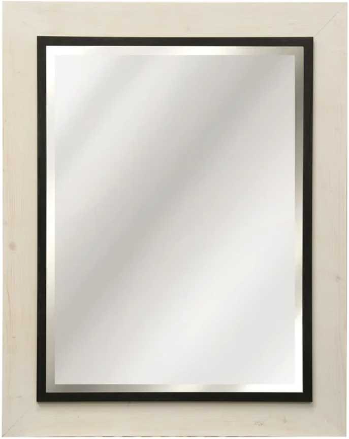 Framed beveled mirror store