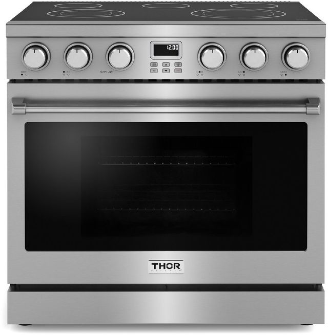 Thor Kitchen® A-Series 36" Stainless Steel Freestanding Electric Range ...
