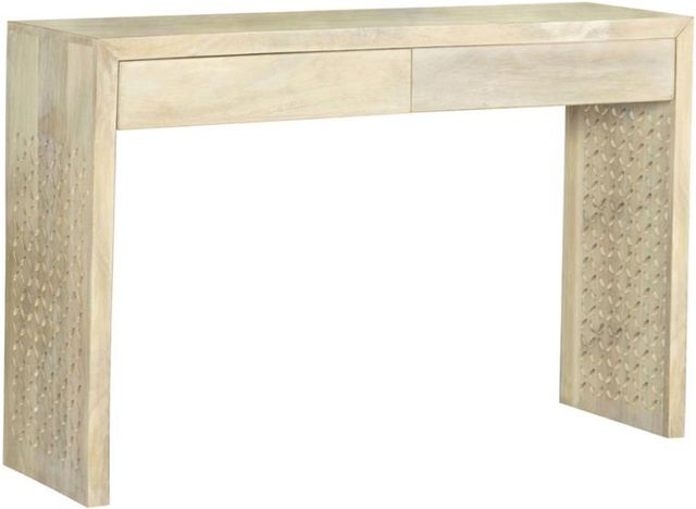 Coaster® Rickman White Washed Console Table | Midwest Clearance Center ...