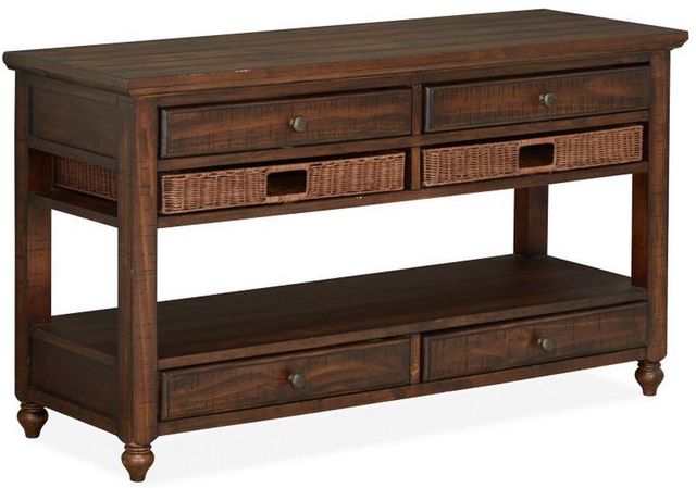 Magnussen Home® Roanoke Cherry Rectangular Sofa Table | Appliance ...
