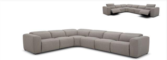 open MOTION Stratus 5-Piece Nathan Gray Power Sectional | The Cleveland ...
