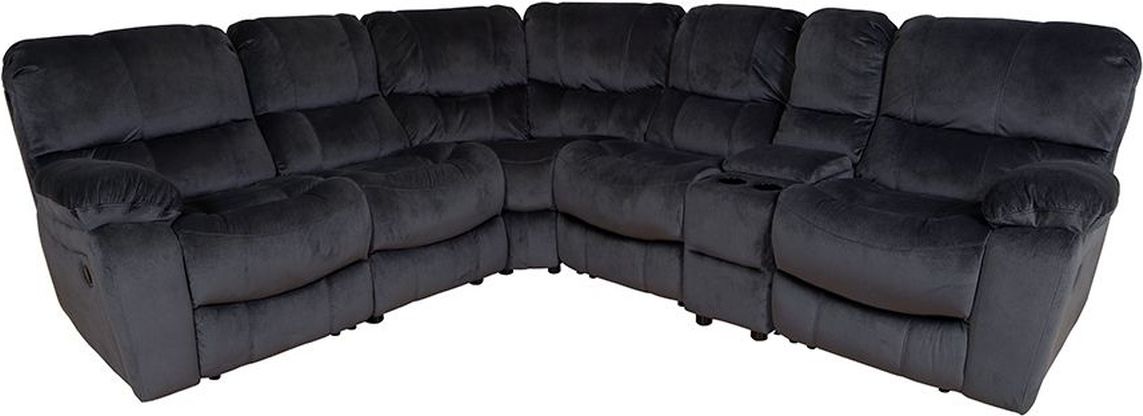Porter International Designs Ramsey 6-Piece Steel Manual Reclining ...