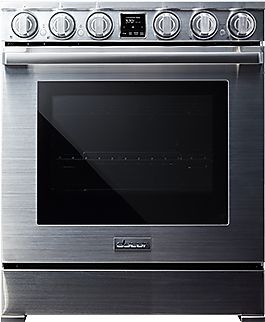 Dacor® 30" Silver Stainless Pro Style Induction Range | Appliance ...
