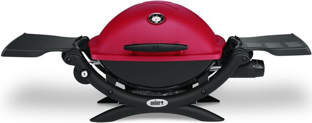 Weber® Grills® 1200™ 40.9" Liquid Propane Red Portable Grill | L&M TV ...