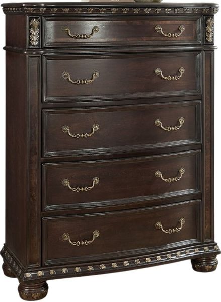 Steve Silver Co. Monte Carlo Cocoa Lift Top Chest | Midwest Clearance ...