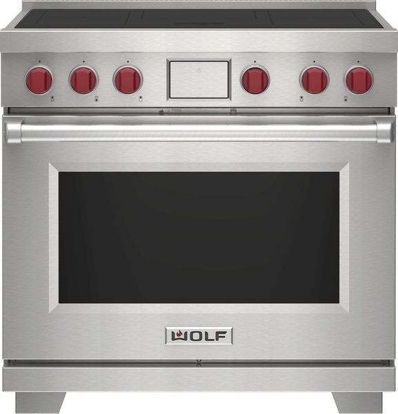 Wolf® 36" Stainless Steel Pro Style Induction Range | Spencer's TV ...