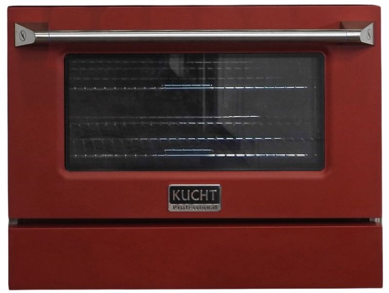 Kucht Professional 36" Red Oven Door and Kick Plate Kit | Appliance MAX ...