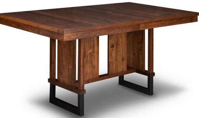 Handstone Cumberland Trestle Table, 48x72" + 3-12" | Marshall's Home ...