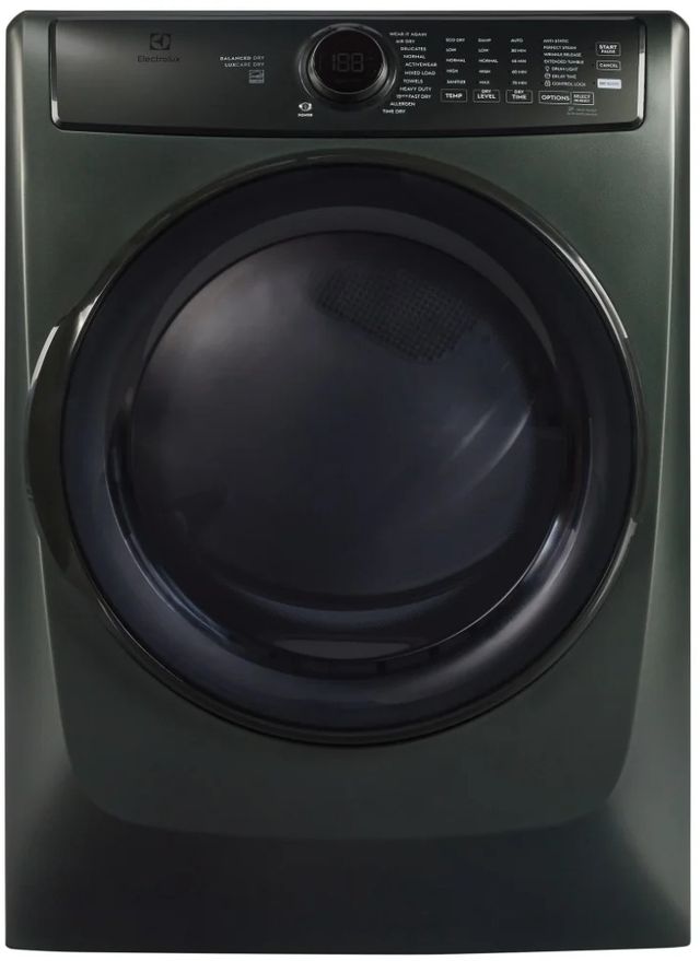 Electrolux 700 Series 8.0 Cu. Ft. Alpine Green Front Load Electric ...