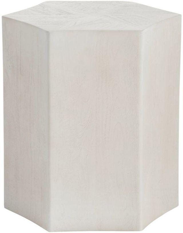 Crestview Collection Caspian White End Table | Miskelly Furniture