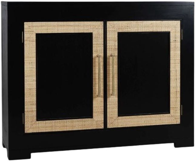 Bramble Customizable Fleet 2-Door Sideboard with Rattan | Livingston, TN
