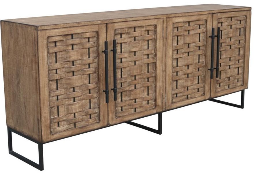 Nest Home Collections Madison Antique Natural Cabinet | Fischer ...