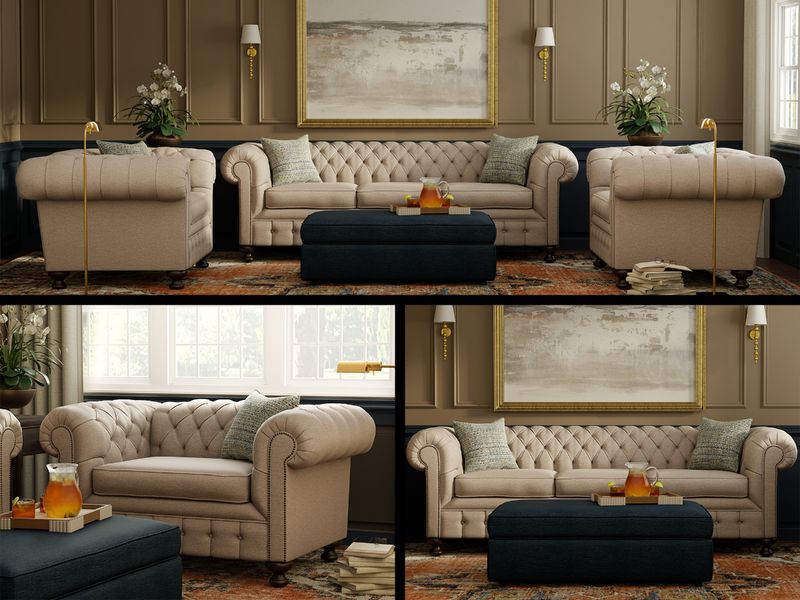 Remington Sofa, Chair, and Ottoman Set | Bob Mills Furniture