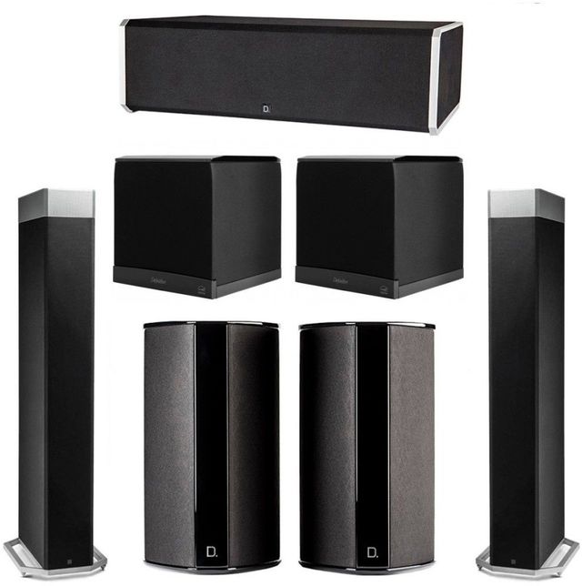 Definitive Technology 5.2 System with 2 BP9080X Tower Speakers, 1 ...