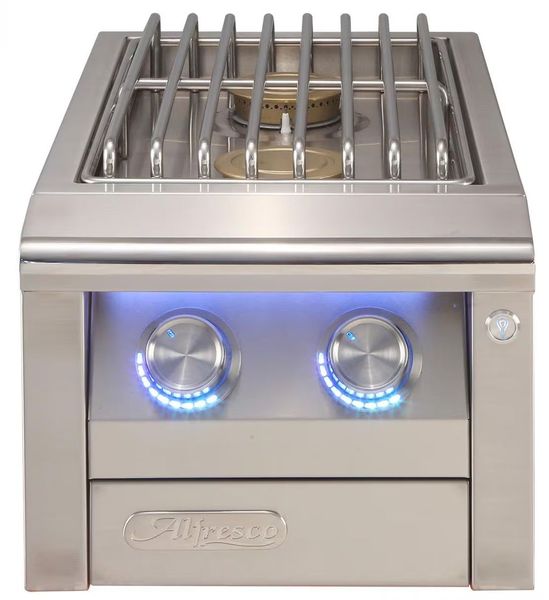 Alfresco™ 14" Traffic Yellow Natural Gas Double Side Burner | Famous ...