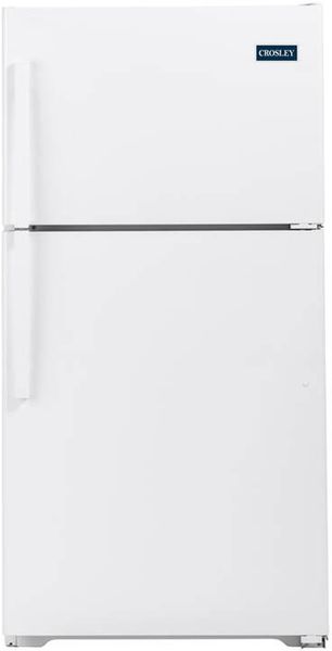 Crosley® 33 in. 21.9 Cu. Ft. White Top Mount Refrigerator | McMasters ...