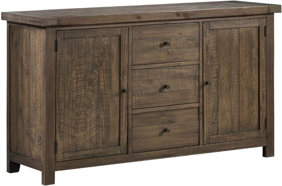 Modus Furniture Autumn Flint Oak Sideboard | iFurnish | Frisco, CO
