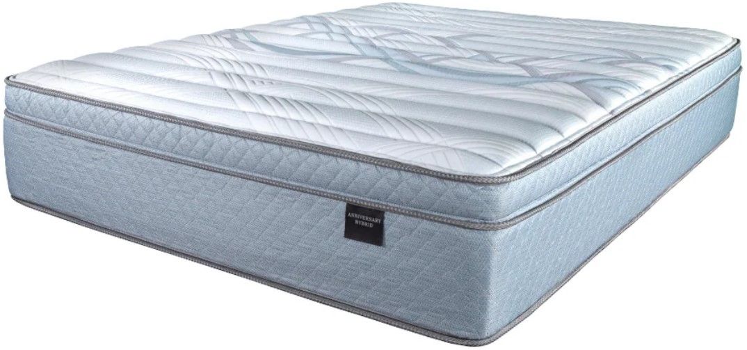 American Select Series Anniversary Hybrid 11" Firm Euro Top Queen ...