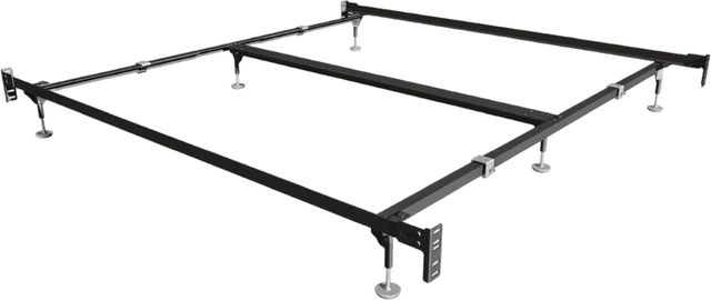 Rize Home Bolt on Rails Adjustable Bed Frame with 6 Threaded Glides ...